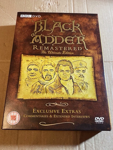 BLACKADDER REMASTERED THE Ultimate Edition Exclusive Extras Dvd Box set ...