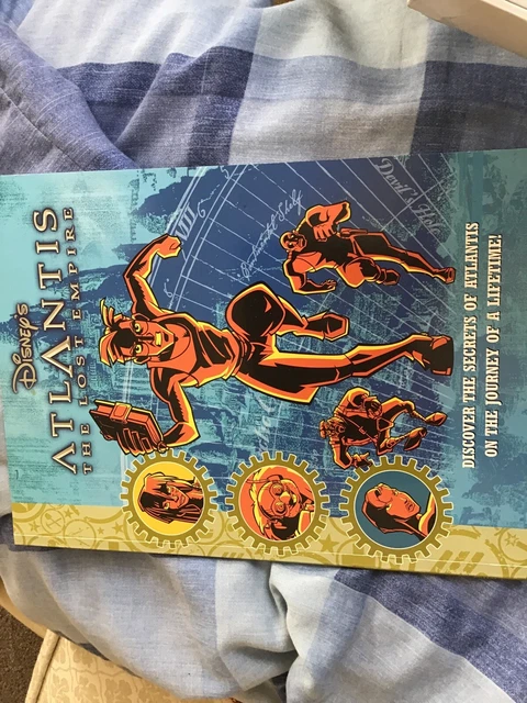DISNEYS ATLANTIS, THE Lost Empire Book, Excellent Condition £0.99 ...