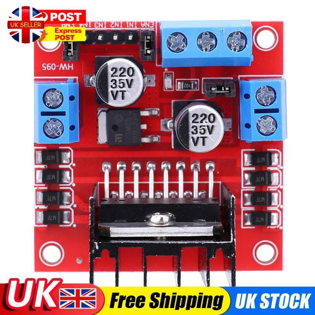 L298N DC MOTOR Driver Module 5V Stepper Motor Drive Module Electronic ...