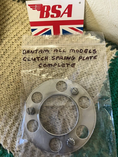 BSA BANTAM ALL Models Clutch Spring Plate Complete EUR 17,98 - PicClick DE