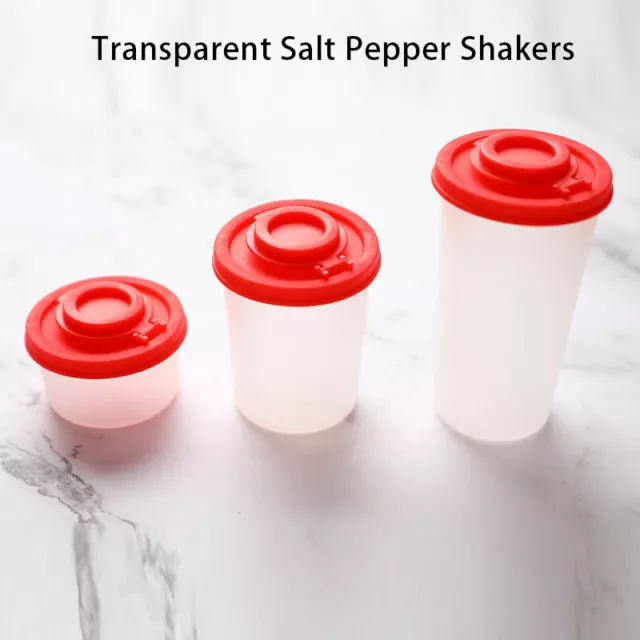 PEPPER SHAKERS MOISTURE Proof Small Mini Salt Shaker Seasoning Jar ...