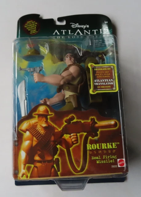 DISNEY ATLANTIS THE Lost Empire Rourke Action Figure £39.99 - PicClick UK