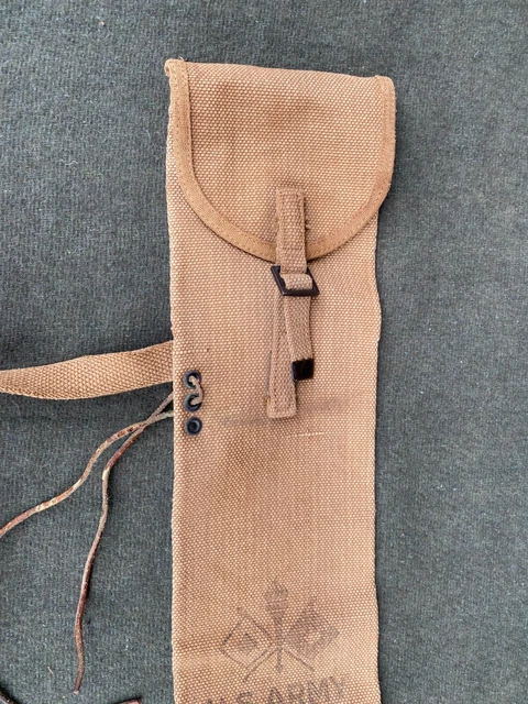 ORIGINAL GENUINE WW1 US Army Signal Corps Webbing Flag Kit Bag - 1918 ...