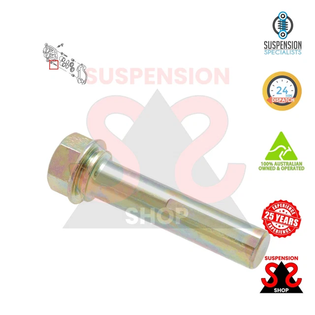 LOWER FRONT AXLE Guide Bolt, Slider Pin, Brake Caliper Suit NISSAN Patrol 4.2 D $35.42 - PicClick AU