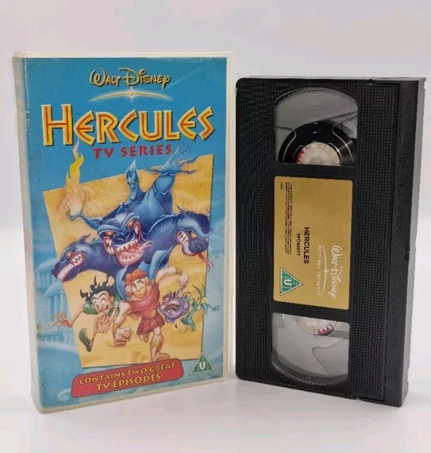 HERCULES TV SERIES VHS PAL Video Tape 1998 Disney Animation Film Spin ...
