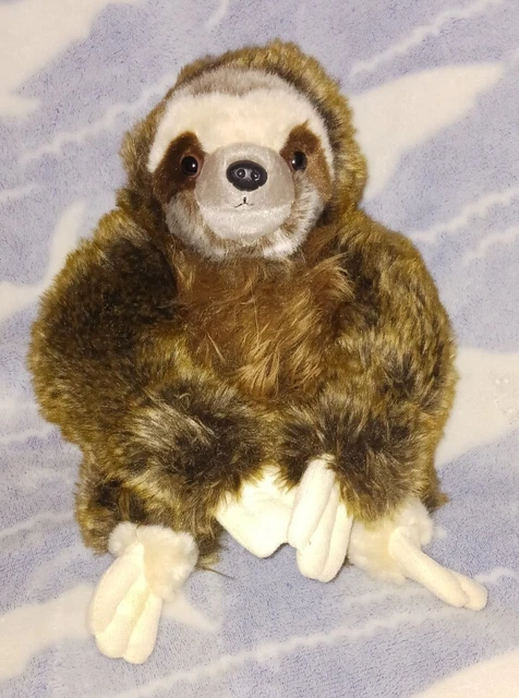 AURORA WORLD MIYONI Sloth Plush 10" Realistic Stuffed Animal Toy Cute ...