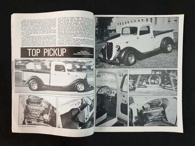AUSTRALIAN STREET RODDING - Vintage Hot Rod Magazine No.8 January 1979 ...