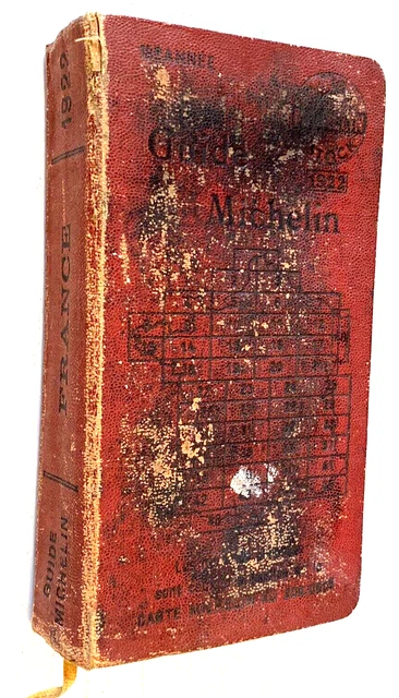 GUIDE MICHELIN ROUGE 1922 - 18 ème Année - Etat Correct EUR 99,00 ...
