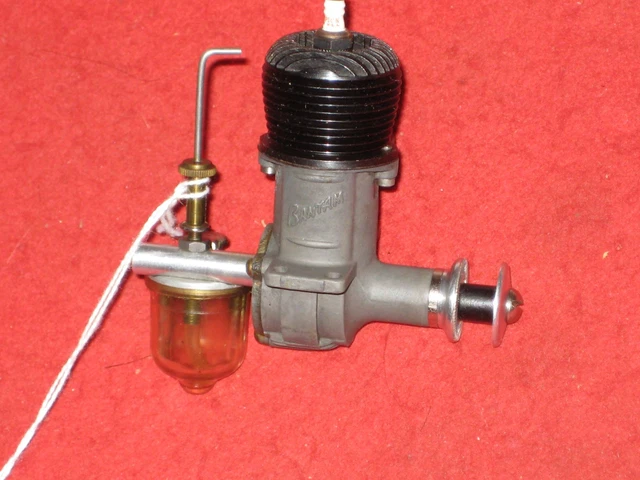 NEW? VINTAGE 1948 OK BANTAM 19 GLOW MODEL AIRPLANE ENGINE wTANK £85.36 ...
