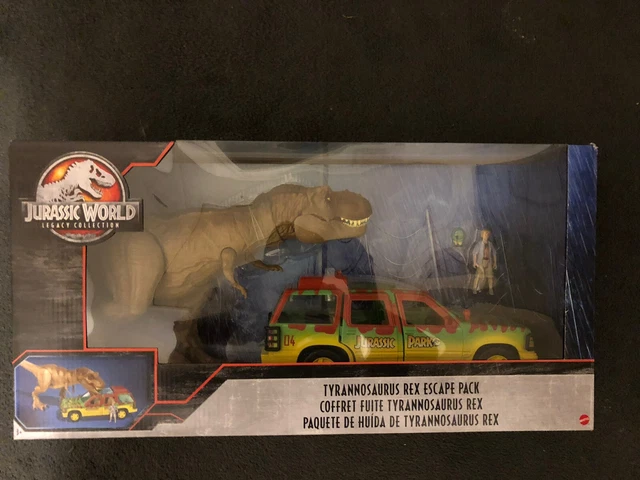 JURASSIC WORLD LEGACY Collection Tyrannosaurus Rex Escape Pack Dinosaur ...