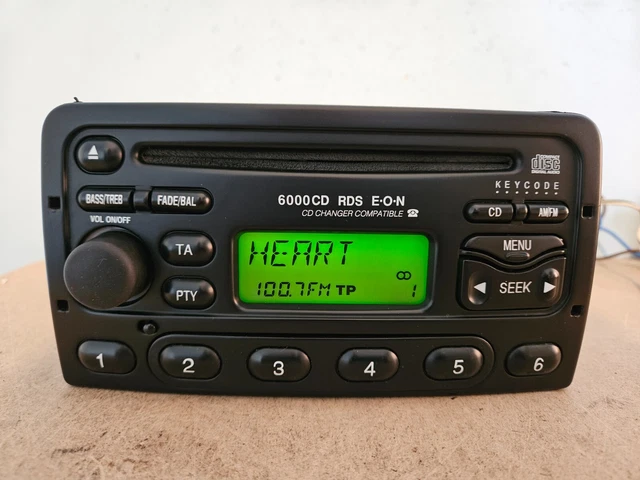 FORD TRANSIT MK6 / Connect Van Radio Stereo Cd Player 2002 2003 2004 ...
