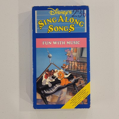 Disney sing along songs fun with music vhs opening - newjerseykery