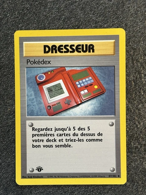 CARTE POKEMON POKEDEX 87/102 Set de Base Edition 1 NM EUR 19,50 ...