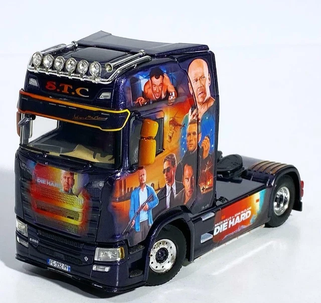 CAMION SCANIA S highline CS20H 4x2 "STC-Die Hard" WSI modèles 01-3185 ...