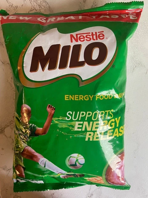 2X NESTLE MILO Chocolate Energy Beverage Drink 800gms Refill Bag £26.00 ...
