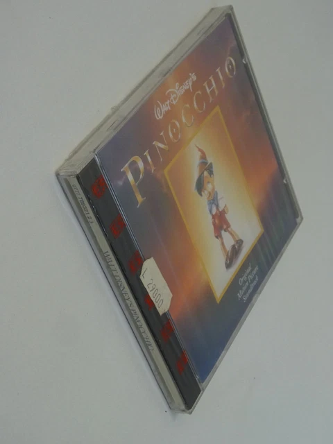 CD PINOCCHIO SOUNDTRACK Walt Disney Record Colonna Sonora Eng-Fr-O4 EUR ...