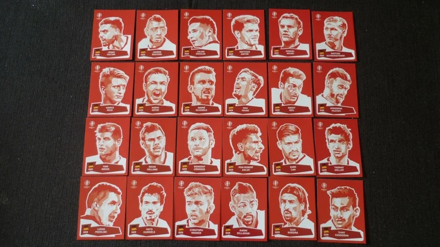 RARE PANINI UPDATE Coca Cola 24 Stickers Euro 2016 Team Deutschland ...