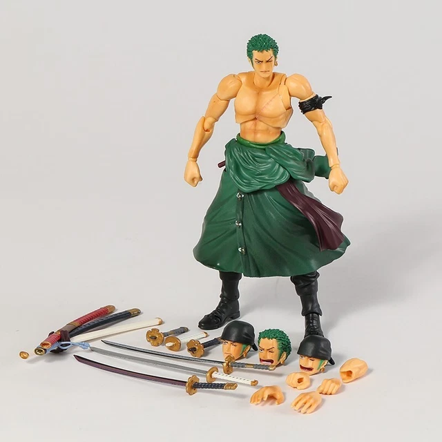 ANIME ONE PIECE Roronoa Zoro PVC Action figure collezione statuetta 18 ...