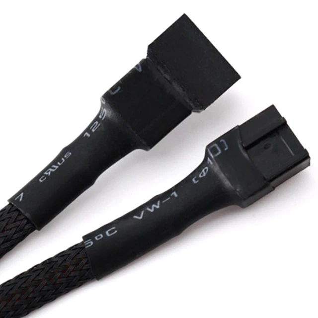 4 PIN PWM Connector Case Fan Extension Power Cable for Compure CPU Cool ...