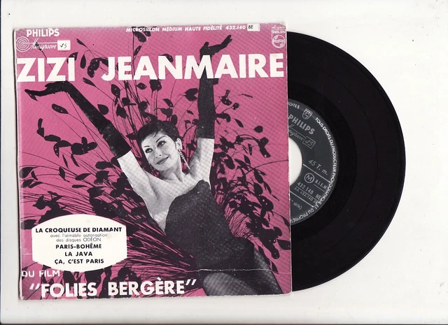 EP ZIZI JEANMAIRE-LA Croqueuse De Diamant-Philips-French EUR 6,00 ...