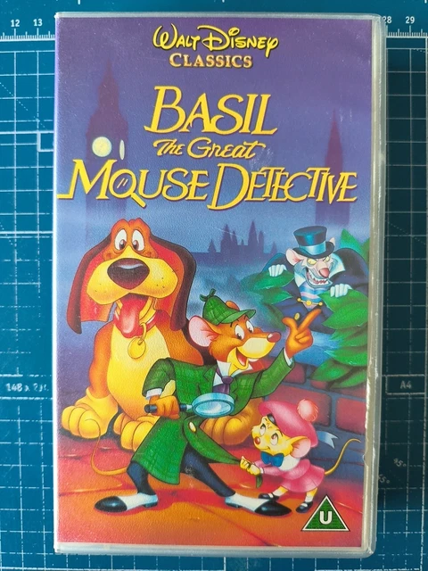 WALT DISNEY'S BASIL The Great Mouse Detective (1995) Vincent Price (PAL ...