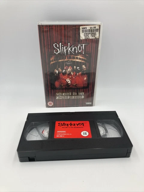 SLIPKNOT - WELCOME To Our Neighbourhood (VHS, 1999) £9.99 - PicClick UK