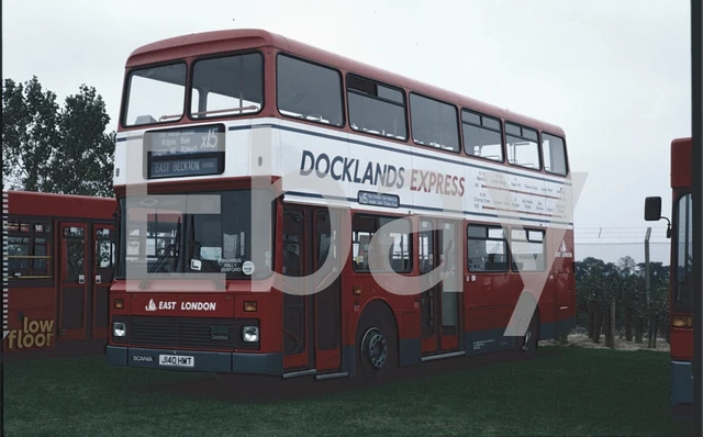 ORIGINAL 35MM BUS slide East London Buses Scania / NCME S40 J 140 HMT £ ...