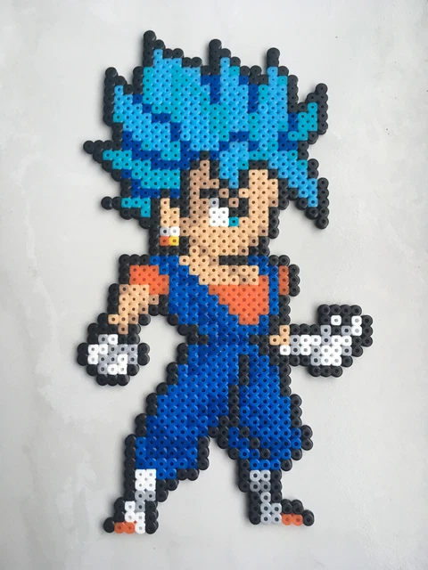 PIXEL ART / Perles A Repasser Dragon Ball Vegeto EUR 6,00 - PicClick FR