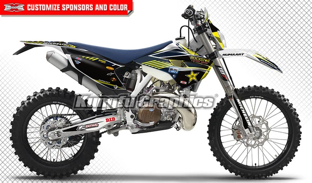 FULL GRAPHICS KIT Sticker for TE FE TC FC 125 250 300 350 450 501 2014 ...