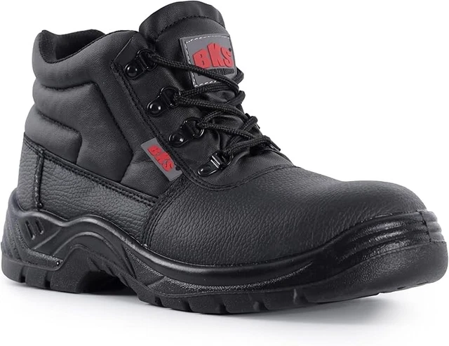 BKS MEN'S STEEL Toe Cap Safety Boots - S3 FO SR Work & Utility Footwear ...