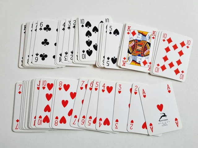 CARTE DA GIOCO Modiano Gente Poker Bridge Original Vintage Playing ...