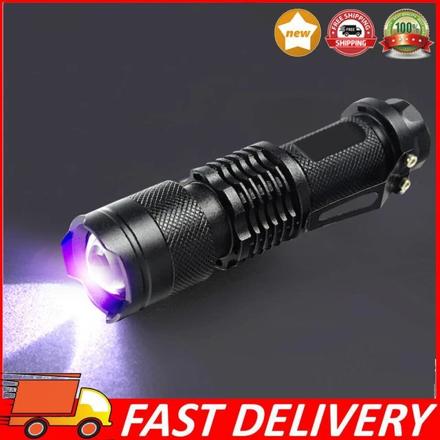 365NM/395NM PURPLE LIGHT Pet Urine Stain Detector Tools LED UV ...
