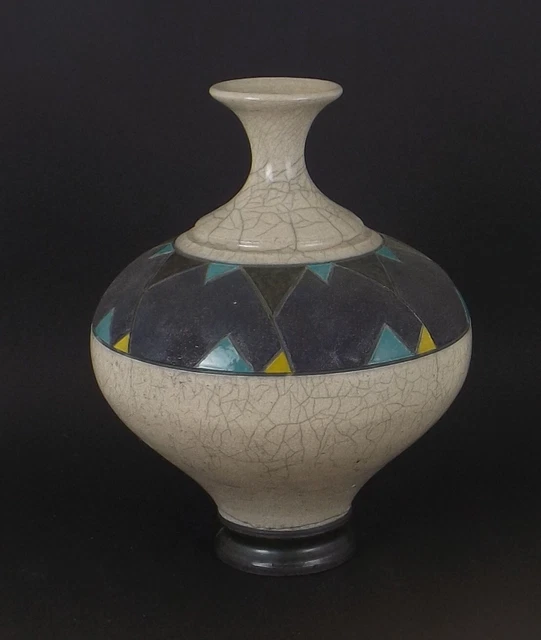 'CASS XXX' RAKU VASE - Vintage Australian Studio Pottery $60.00 ...