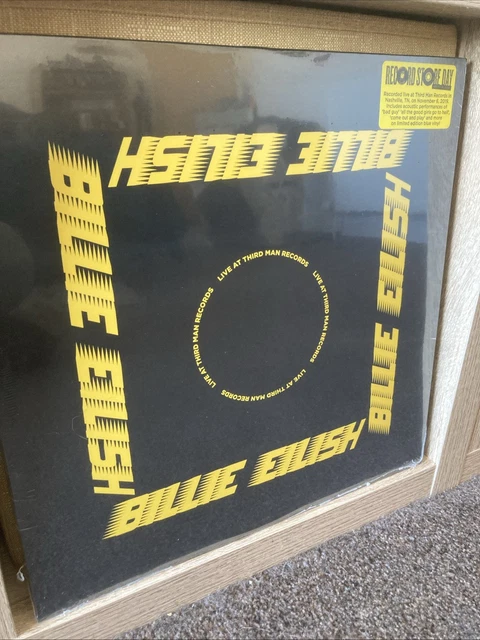 BILLIE EILISH - LIVE AT THIRD MAN RECORDS - RSD 2020 BLUE VINYL - New ...