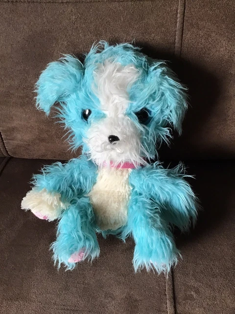 2018 MY REAL Rescue Scruff A Luvs Interactive Blue Puppy Dog Soft Plush ...