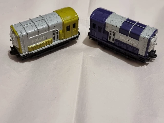 THOMAS THE TANK Engine & Friends ERTL DODGE & SPLATTER TRAIN DIECAST ...