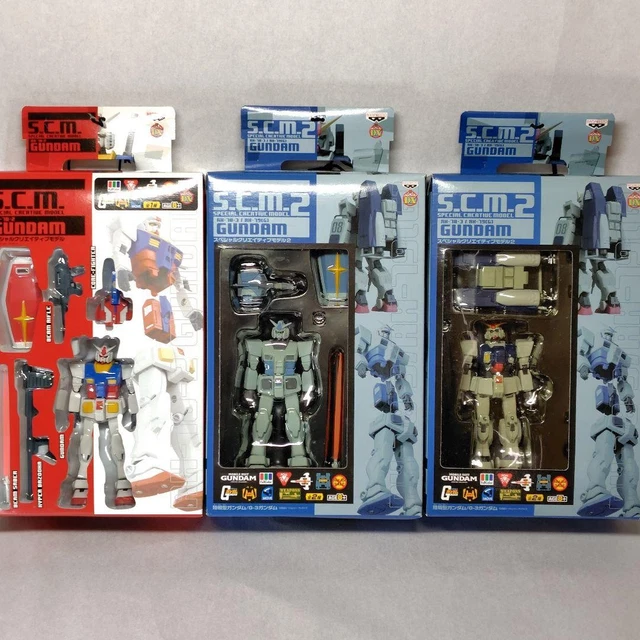 BANDAI RX 78 2 Gundam Special Creative Model Figure confezione da 3 ...