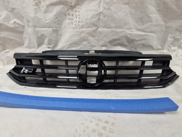GENUINE VW PASSAT B8 radiator grille black facelift R-Line 3G0853651BB ...