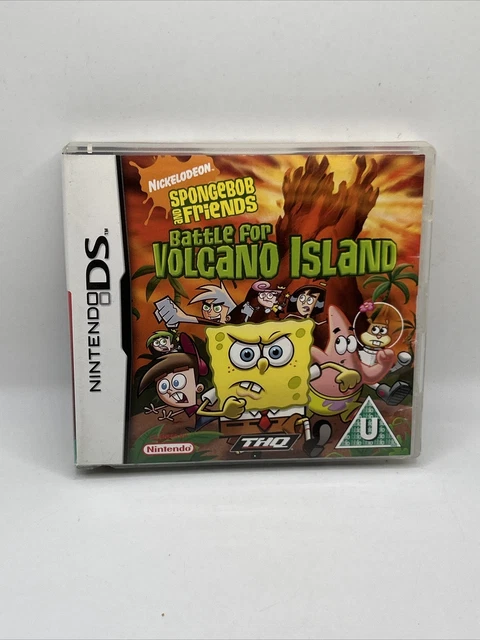 SPONGEBOB BATTLE FOR Volcano Island (DS) £6.99 - PicClick UK