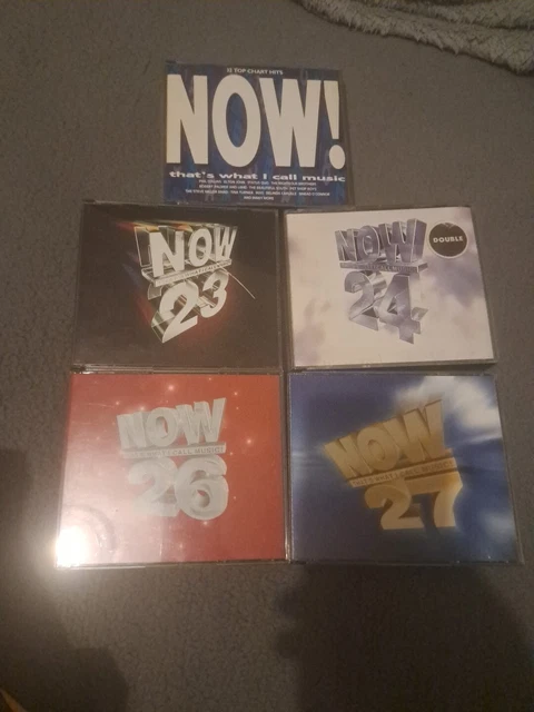 NOW THATS WHAT I Call Music 18 23 24 26 27 Fatbox CD Bundle £35.00 ...