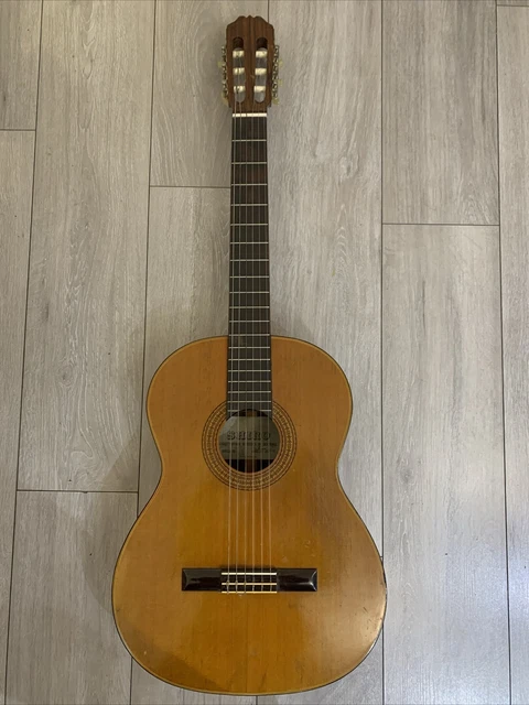 SHIRO AC-18 VINTAGE Classical Nylon String Guitar Made in Japan £149.00 ...