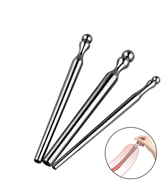 S M L Medical Stainless Steel Dilatator dilator Urethral Sounds urétral ...