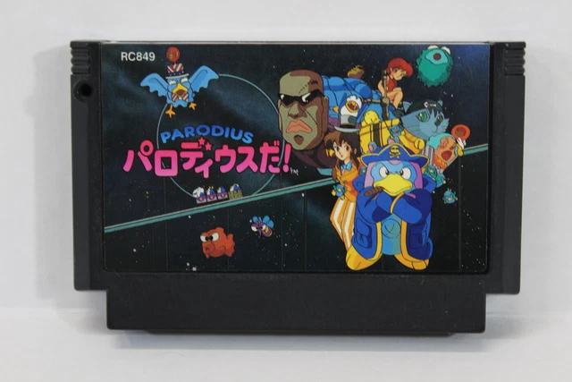 PARODIUS DA NINTENDO FC Famicom NES Japan Import US Seller TESTED ...