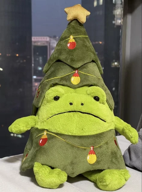 JELLYCAT RICKY RAIN-FROG Christmas Tree Plush Green Festive Toy Tag ...