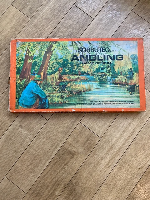 1970'S SUBBUTEO ANGLING game as featured on an episode of Gone Fishing ...