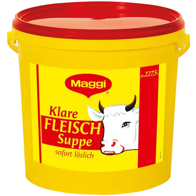 MAGGI CLAIR FLEISCHSUPPE Intensif Fort Grand Paquet pour Gastro EUR 110,27 - PicClick FR
