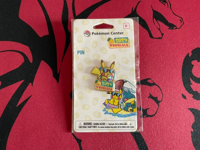 POKEMON WORLD CHAMPIONSHIP Honolulu 2024 Exclusive Pikachu Pin EUR 41 ...