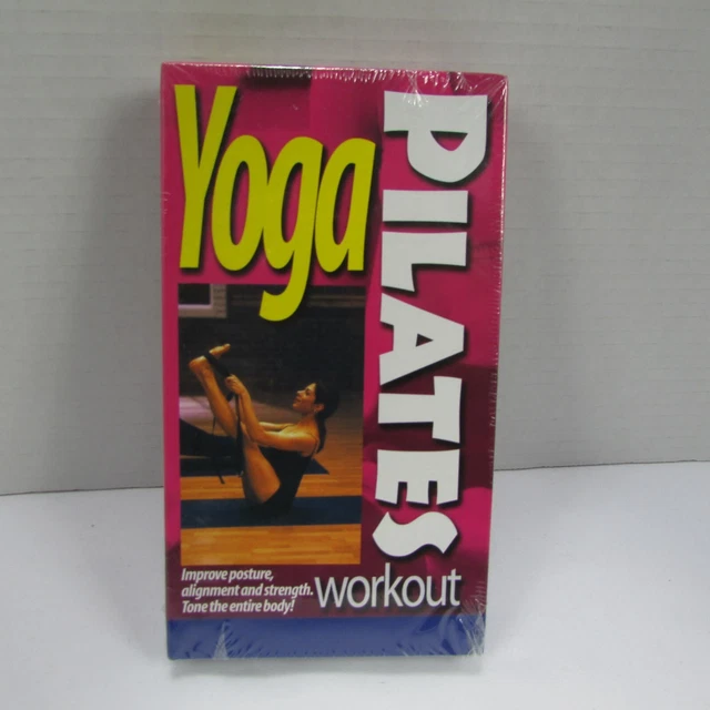 YOGA PILATES WORKOUT VHS 2002 new in shrinkwrap £4.30 - PicClick UK