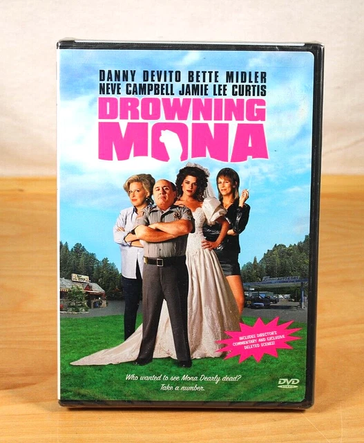 DROWNING MONA (DVD, 2000, Widescreen) (Danny DeVito, Jamie Lee Curtis ...