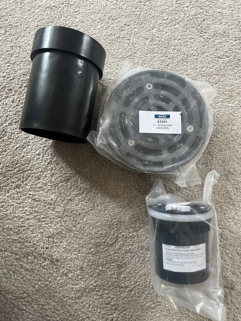 GULLEY DA PAVIMENTO Wade con griglia K2501 e trappola per bottiglie ...